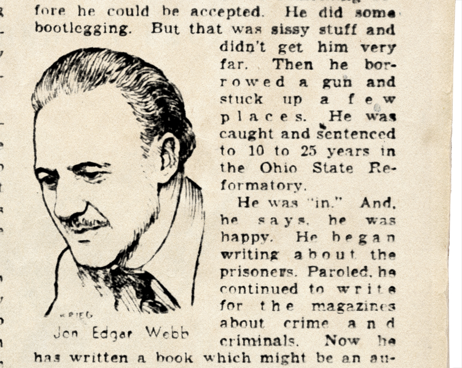 Portrait of OSR: Jon Edgar Webb & Four Steps to the Wall – Richland ...