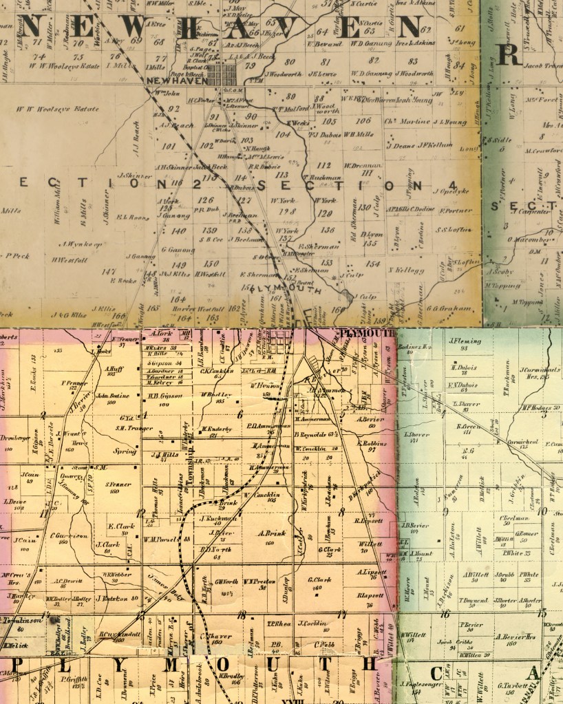 Main Street Plymouth and the 41st Parallel – Richland County History