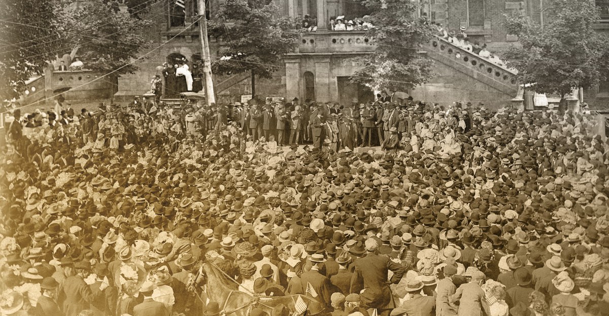 Mass Protest on the Square: 1900 – Richland County History