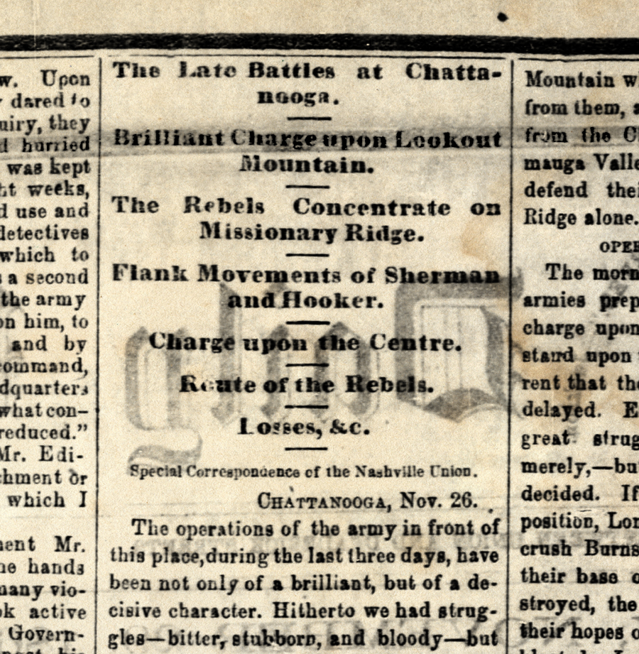 How Richlanders Shaped the Battle of Missionary Ridge – Richland County ...