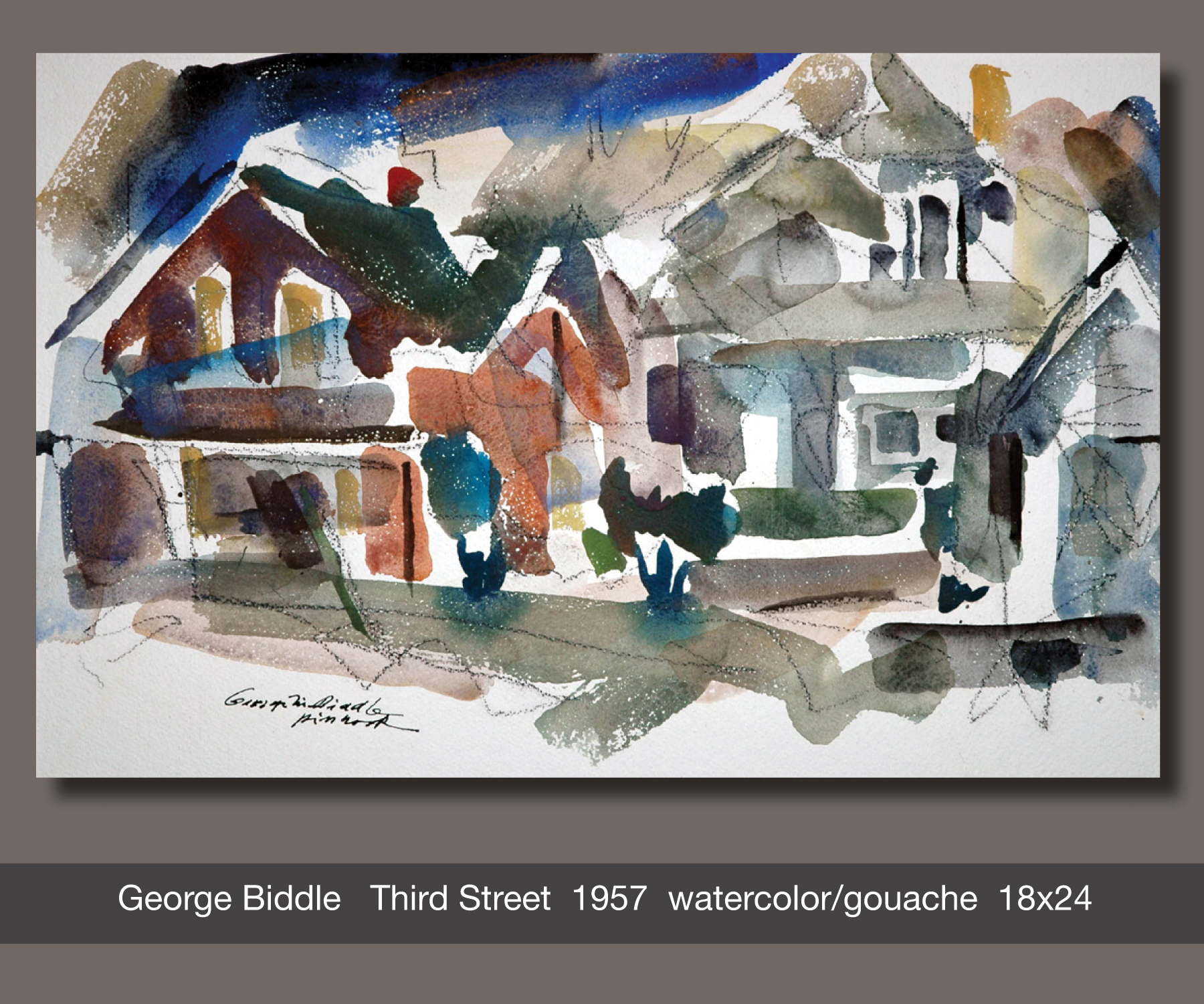 George Biddle: Portrait of Mansfield – Richland County History