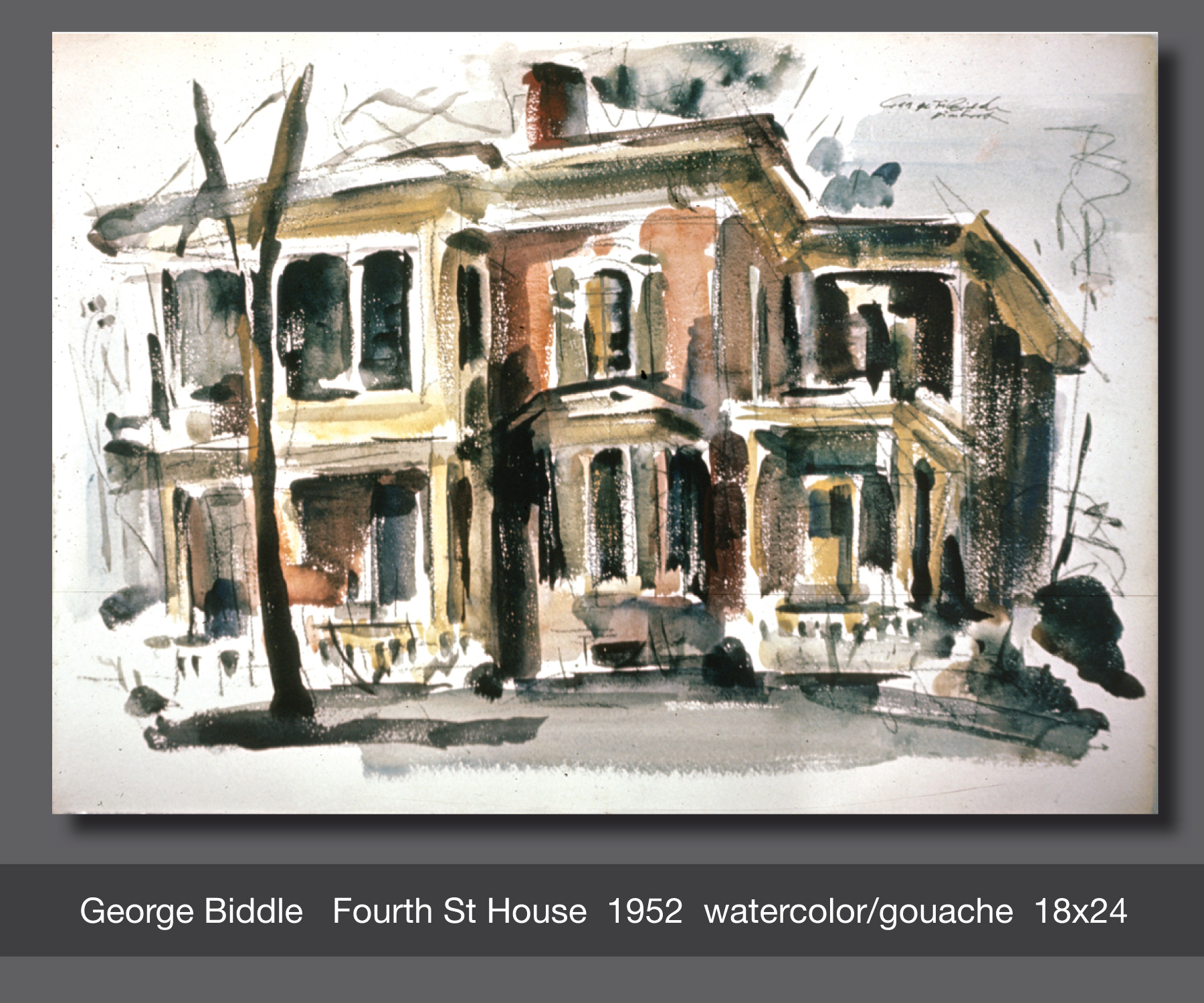 George Biddle: Portrait of Mansfield – Richland County History