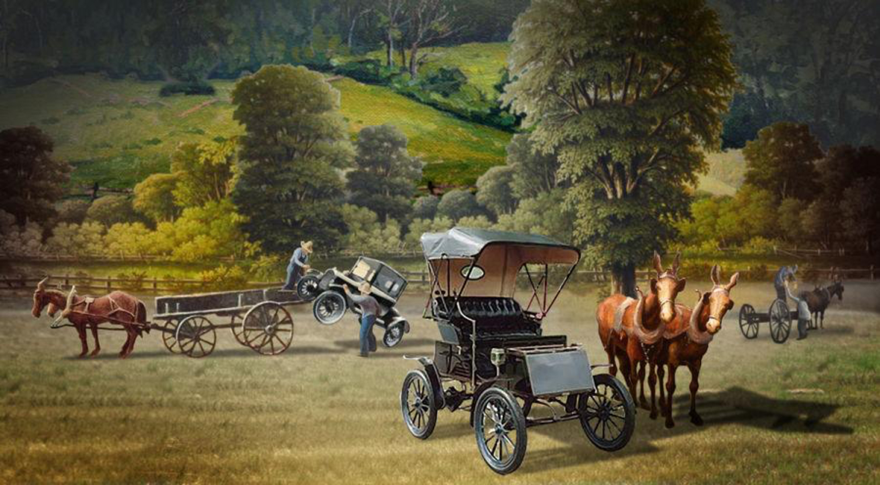 Mud, Horseless Carriages, and Possum Run Road – Richland County History