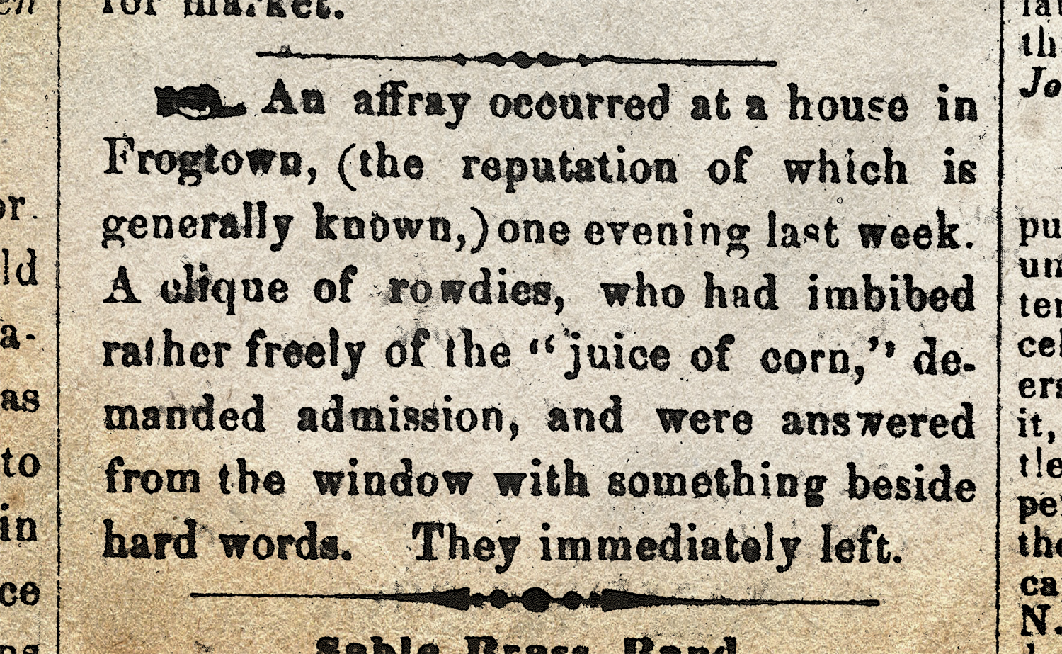 The Song of Frogtown & Life in the Flats – Richland County History